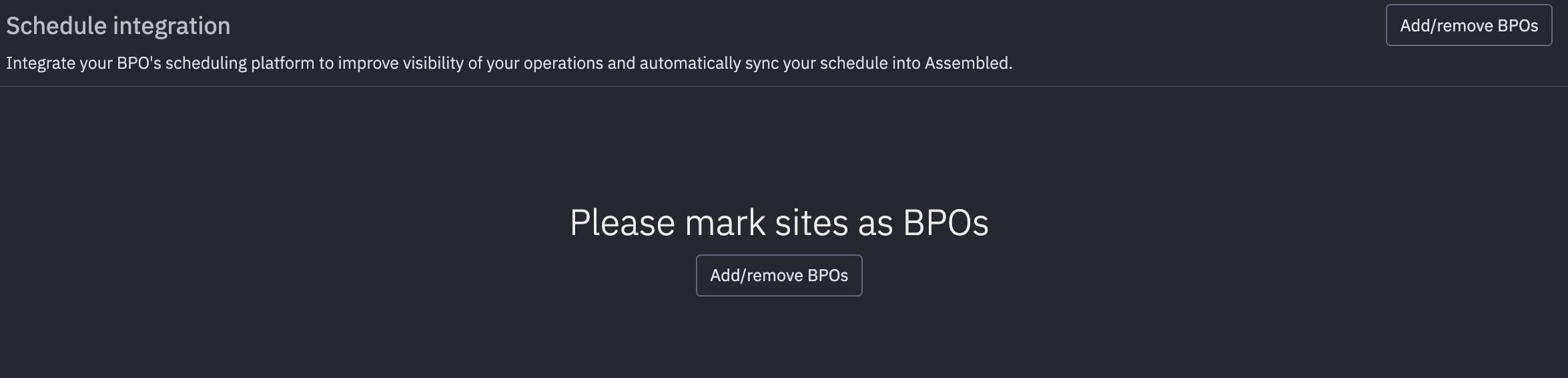 WFM Integrations – Assembled