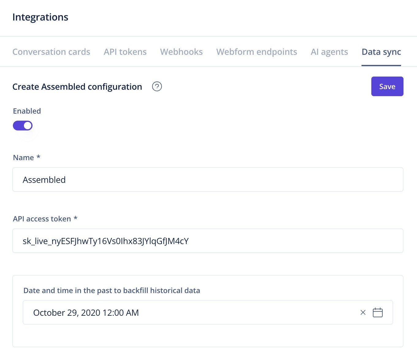 Setting Up the Dixa Integration – Assembled