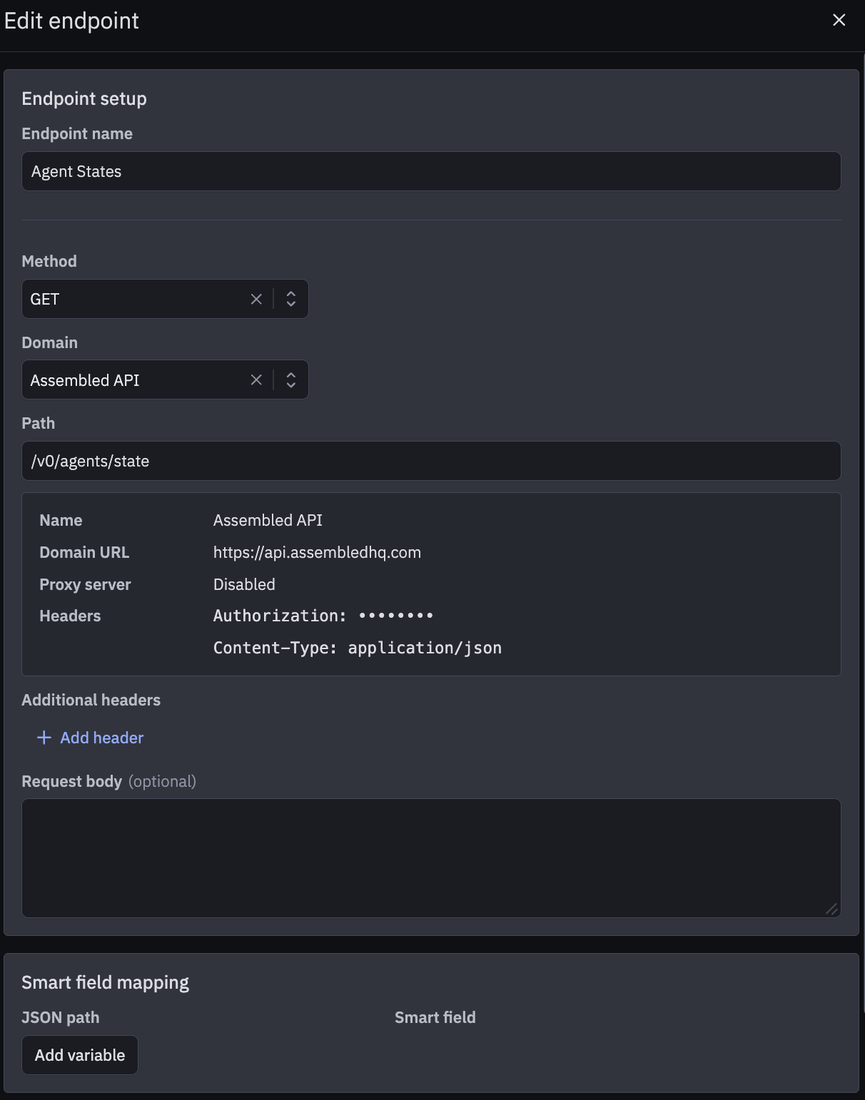 AI Workflows - Using Custom API Endpoint steps – Assembled